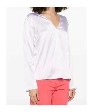 Pinko V-neck Long Sleeve Top