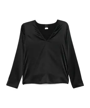 Pinko V-neck Long Sleeve Top