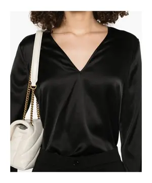 Pinko V-neck Long Sleeve Top