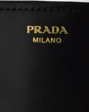 Prada Leather Knee High Boots
