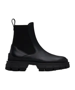 Moncler Hevea Ankle Chelsea Boots - Black