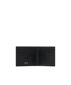 TOM FORD Logo Plaque Bi-fold Wallet