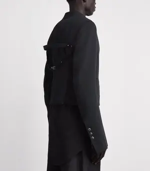 Rick Owens Virgin Wool Alice Blazer