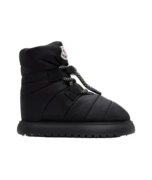 Moncler Logo Patch Padded Snow Boots