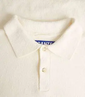 PICANTE Boucle Hover Long-sleeve Polo Shirt