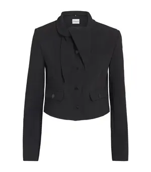 Claudie Pierlot Tie-scarf Jacket