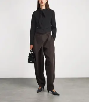 Claudie Pierlot Tie-scarf Jacket