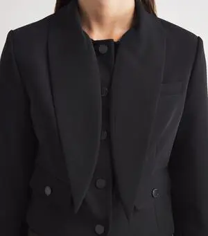 Claudie Pierlot Tie-scarf Jacket