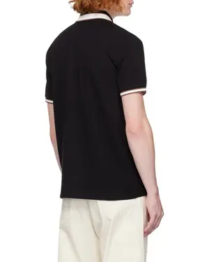 Moncler Logo Patch Short Sleeved Polo Shirt