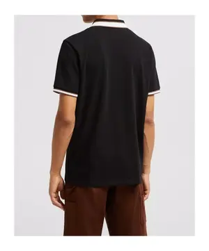 Moncler Logo Patch Short Sleeved Polo Shirt