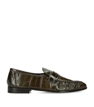 THE ROW Soft Eel Loafers