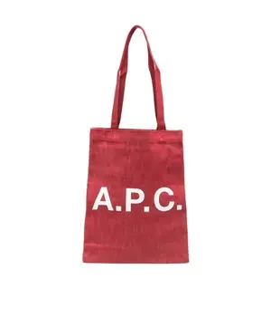 A.p.c. A.P.C. Lou Tote Bag Red