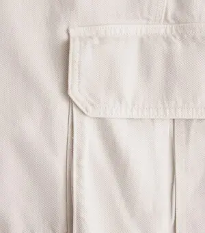 AGOLDE Ambika Cargo Trousers - Ivory