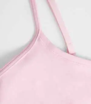SKIMS Stretch-cotton Everyday Scoop Bralette - Pink