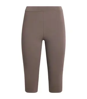 SKIMS Refined Knit High-rise Capris