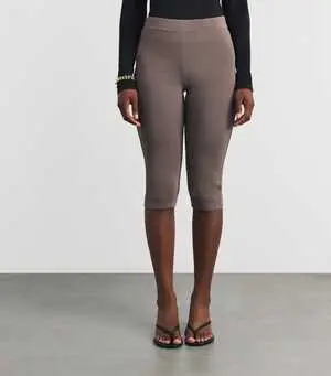 SKIMS Refined Knit High-rise Capris