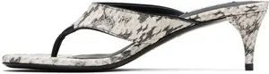 Alaïa Infradito Thong Mules