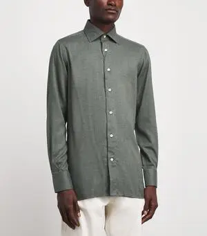 100HANDS Herringbone Shirt