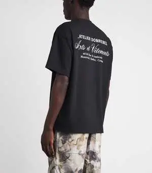 DOMREBEL Cotton Arts Vetements T-shirt - Black