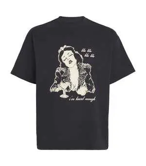 DOMREBEL Cotton Chatterbox T-shirt