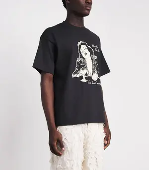DOMREBEL Cotton Chatterbox T-shirt