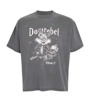 DOMREBEL Cotton Collect T-shirt - Black