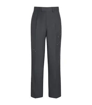 DOMREBEL Virgin Wool Bully Trousers