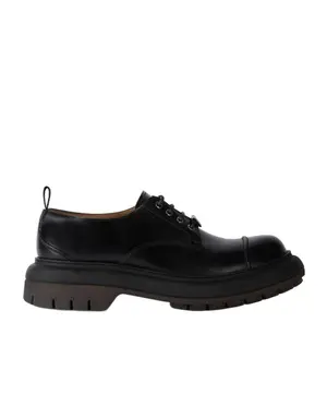 Givenchy Leather Cargo Derbies - Black