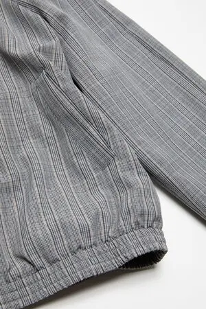 Acne Studios Plaid Zip Jacket - How Gray