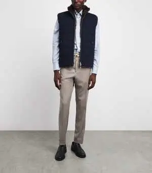 N.peal Cashmere Fur-lined Gilet