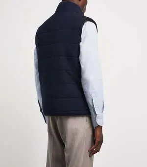 N.peal Cashmere Fur-lined Gilet