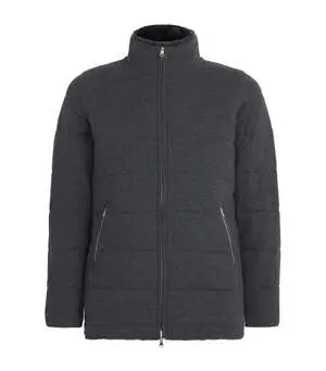 N.peal Cashmere Fur-lined Jacket