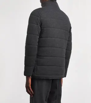 N.peal Cashmere Fur-lined Jacket