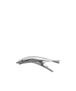 Bottega Veneta Sardine Hair Clip - Gray