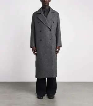 SAMSØE SAMSØE Wool-blend Savince Overcoat