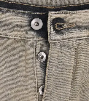 Rick Owens Bolan Cut-off Denim Shorts
