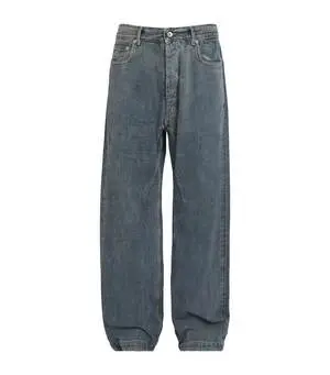 Rick Owens Geth Wide-leg Jeans - Navy