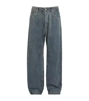 Rick Owens Geth Wide-leg Jeans - Navy