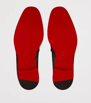 CHRISTIAN LOUBOUTIN Chambelimoc Leather Loafers