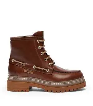 Max Mara Leather Ankle Boots