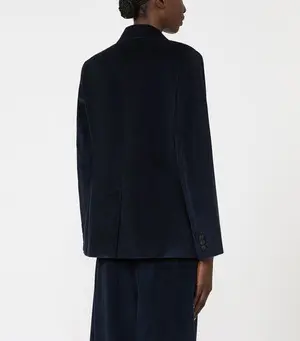 Max Mara Corduroy Double-breasted Blazer