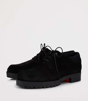 CHRISTIAN LOUBOUTIN Cavafield Suede Derby Shoes
