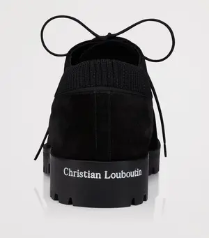 CHRISTIAN LOUBOUTIN Cavafield Suede Derby Shoes