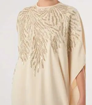 Marina Rinaldi X Tony Ward Embellished Maxi Dress