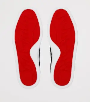 CHRISTIAN LOUBOUTIN Retero Leather Low-top Sneakers