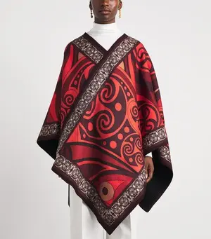 La DoubleJ Wool-silk Soul Poncho