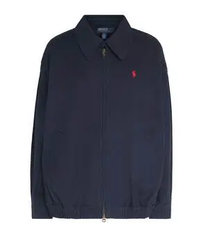 Polo Ralph Lauren Cotton Oversized Windbreaker Jacket