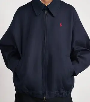 Polo Ralph Lauren Cotton Oversized Windbreaker Jacket