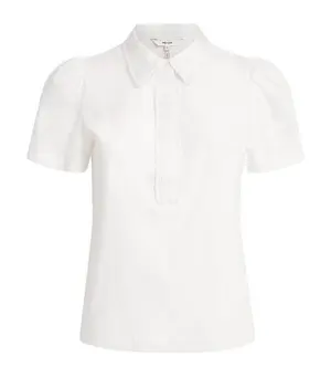 ME+EM Frill-trim Layering Shirt