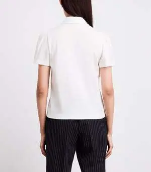 ME+EM Frill-trim Layering Shirt